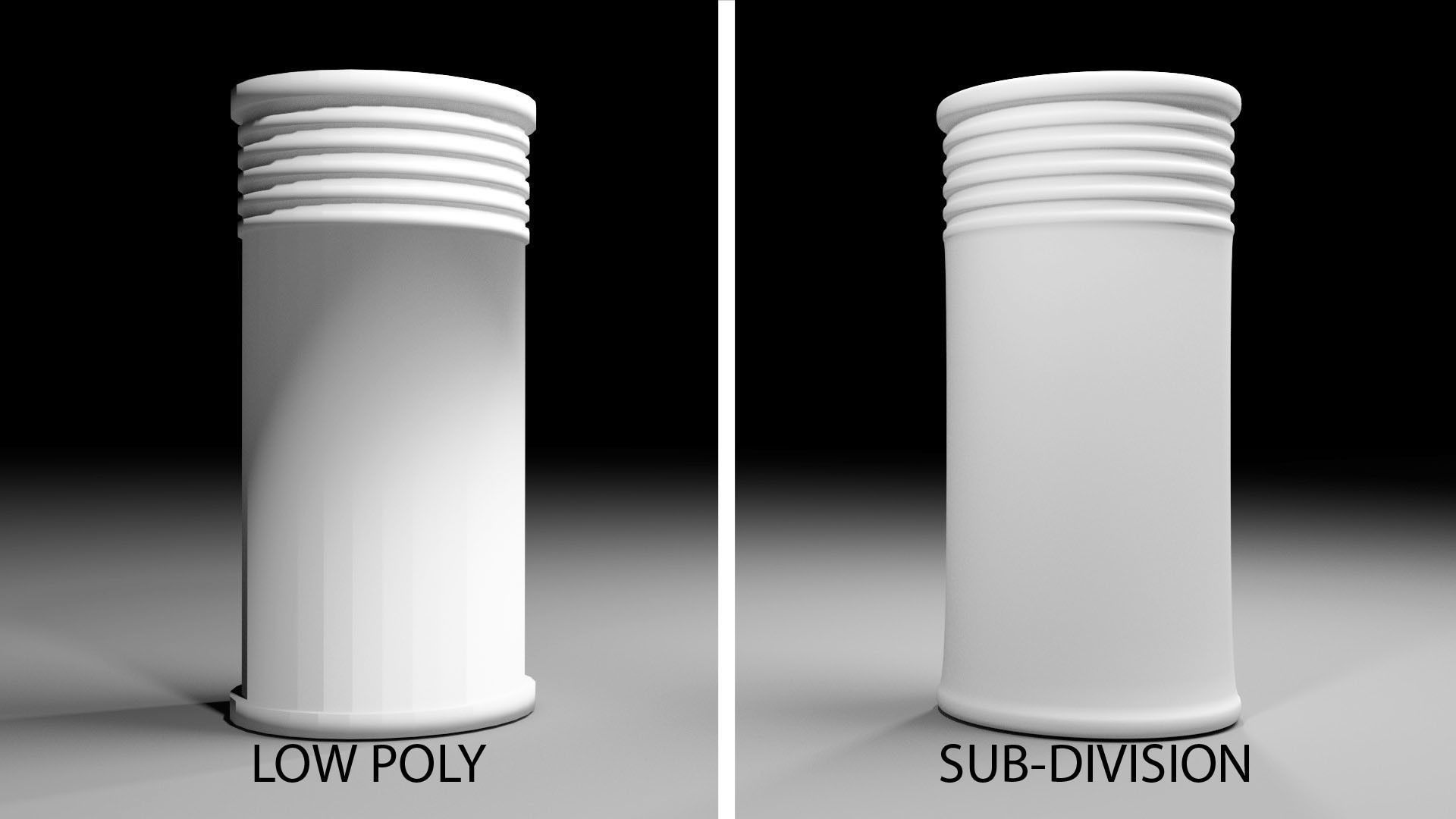 Can - Cylinder Tall 3D model | CGTrader