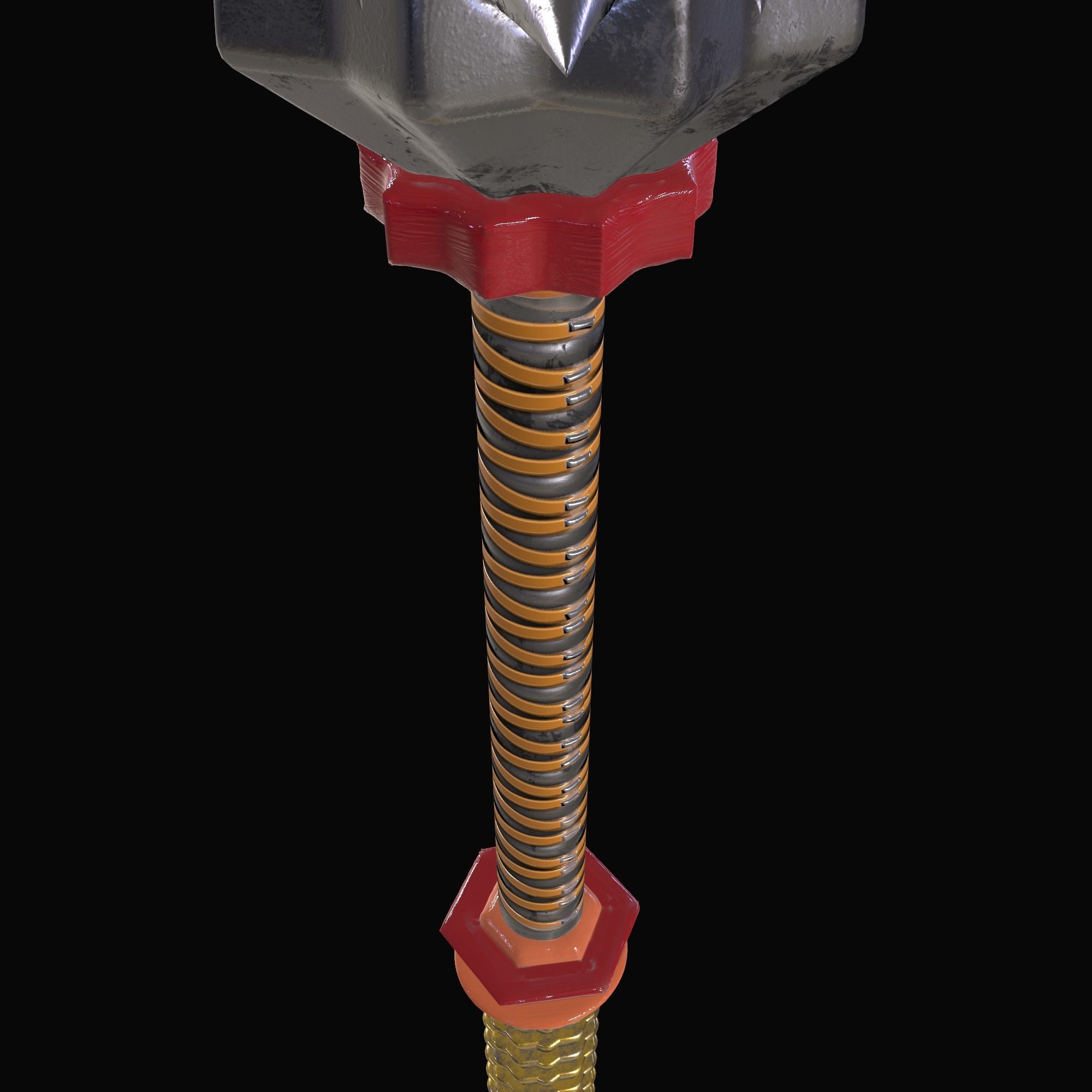 War Mace 1 3D model | CGTrader