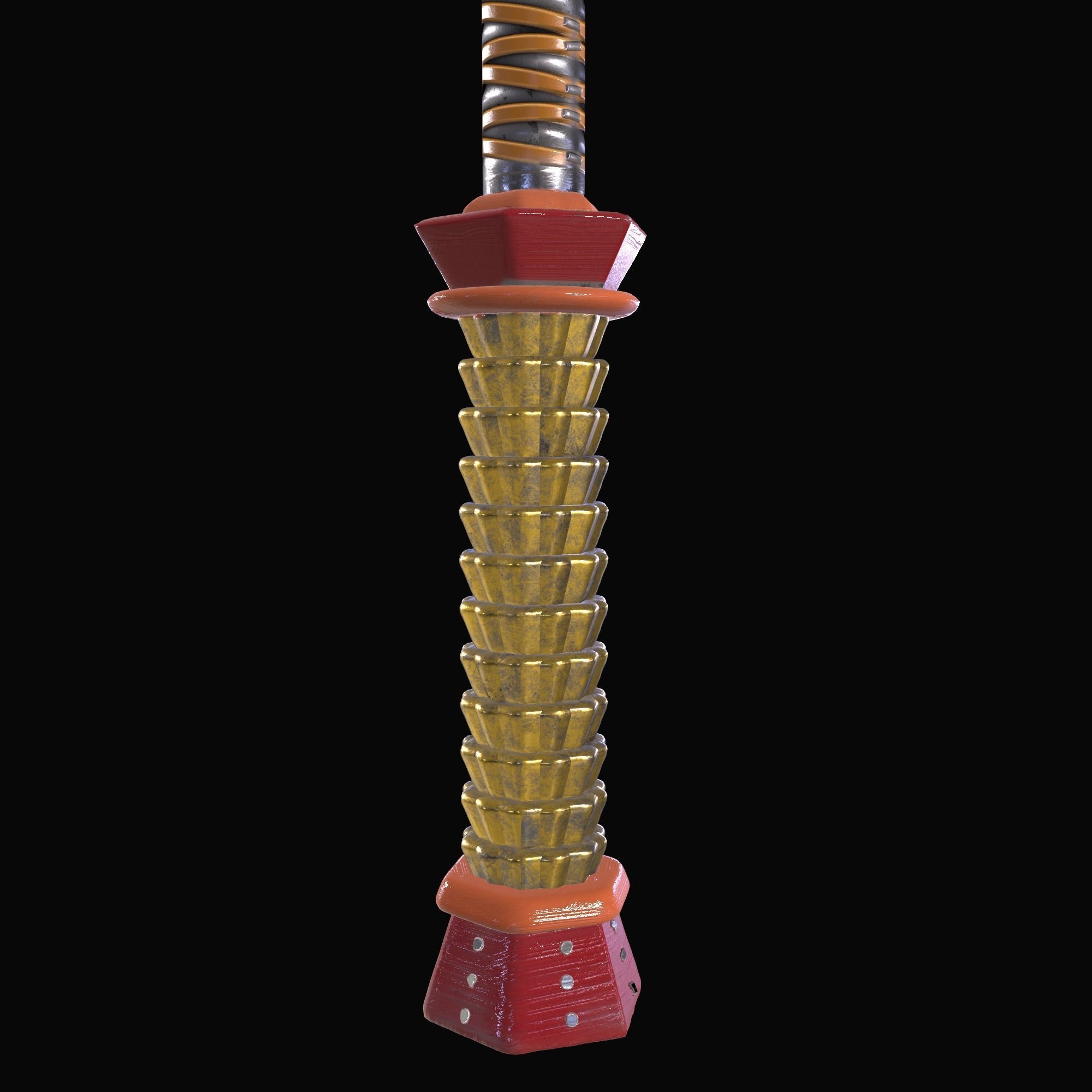 War Mace 1 3D model | CGTrader