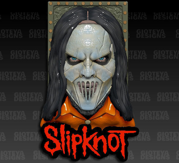 Slipknot Mick Thomson Mask v1 3D model | CGTrader