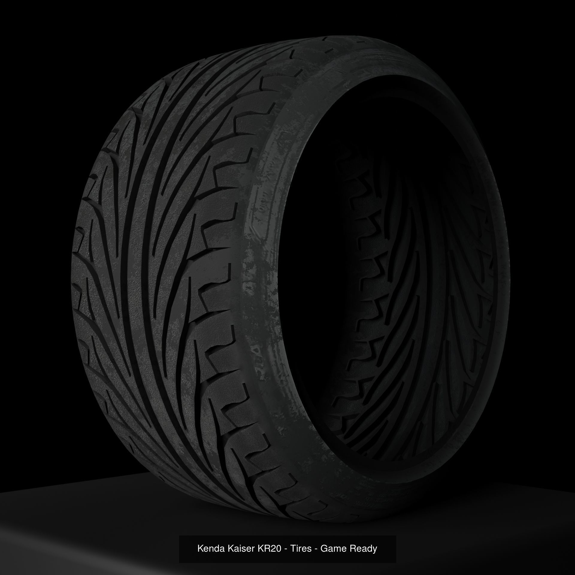 3D Model Collection 3d Tires - Low Poly - Game Ready tire champiro ...