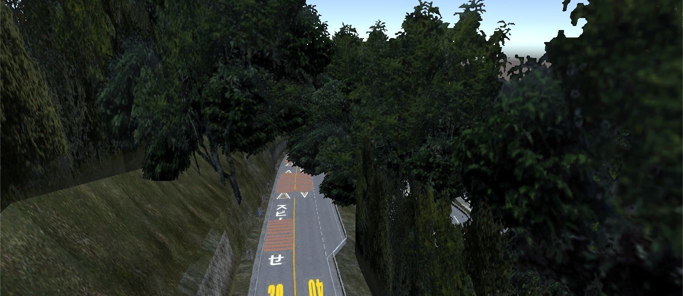 Down Hill Race Track 3D model | CGTrader