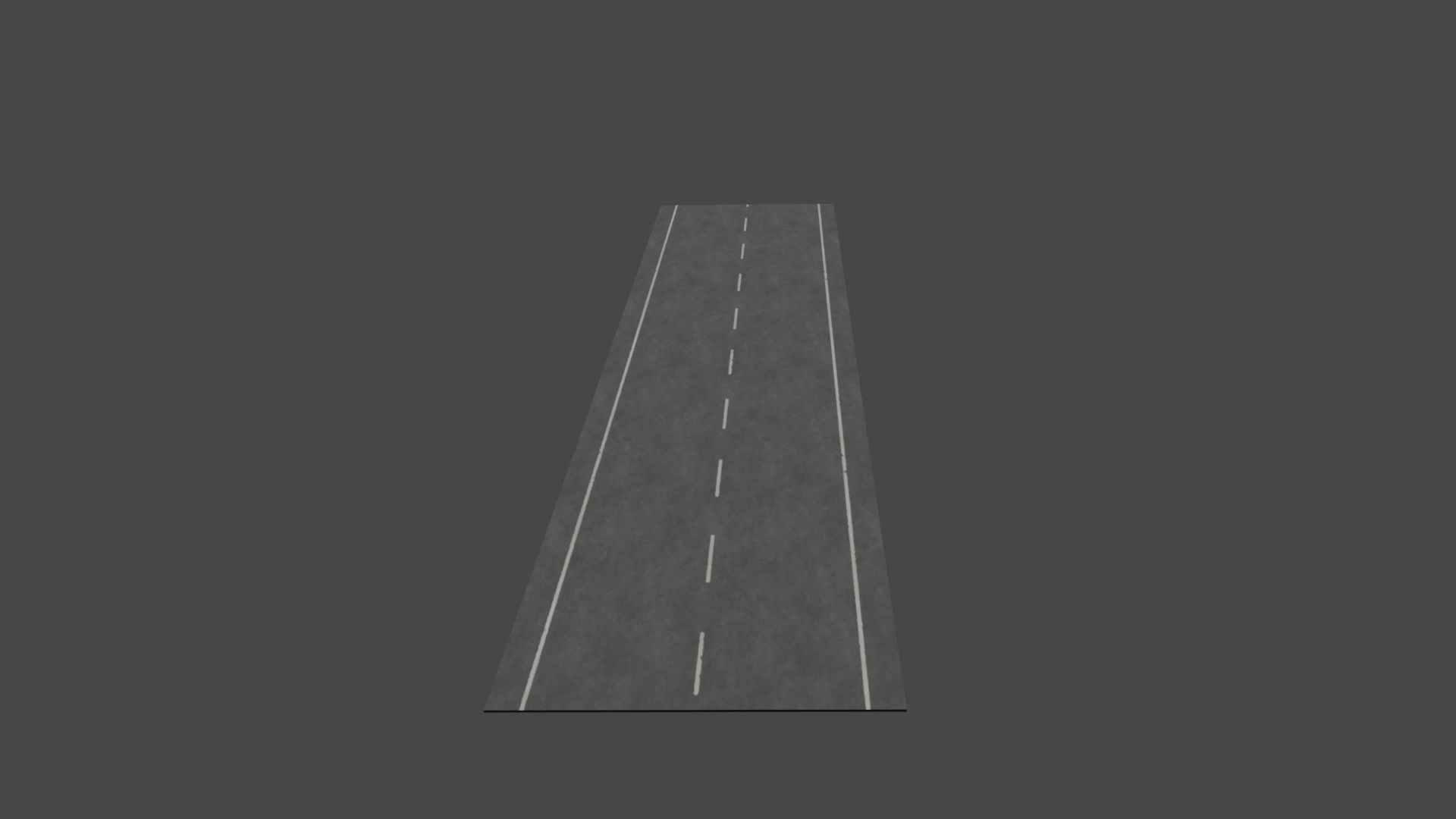 strada road 3D model | CGTrader