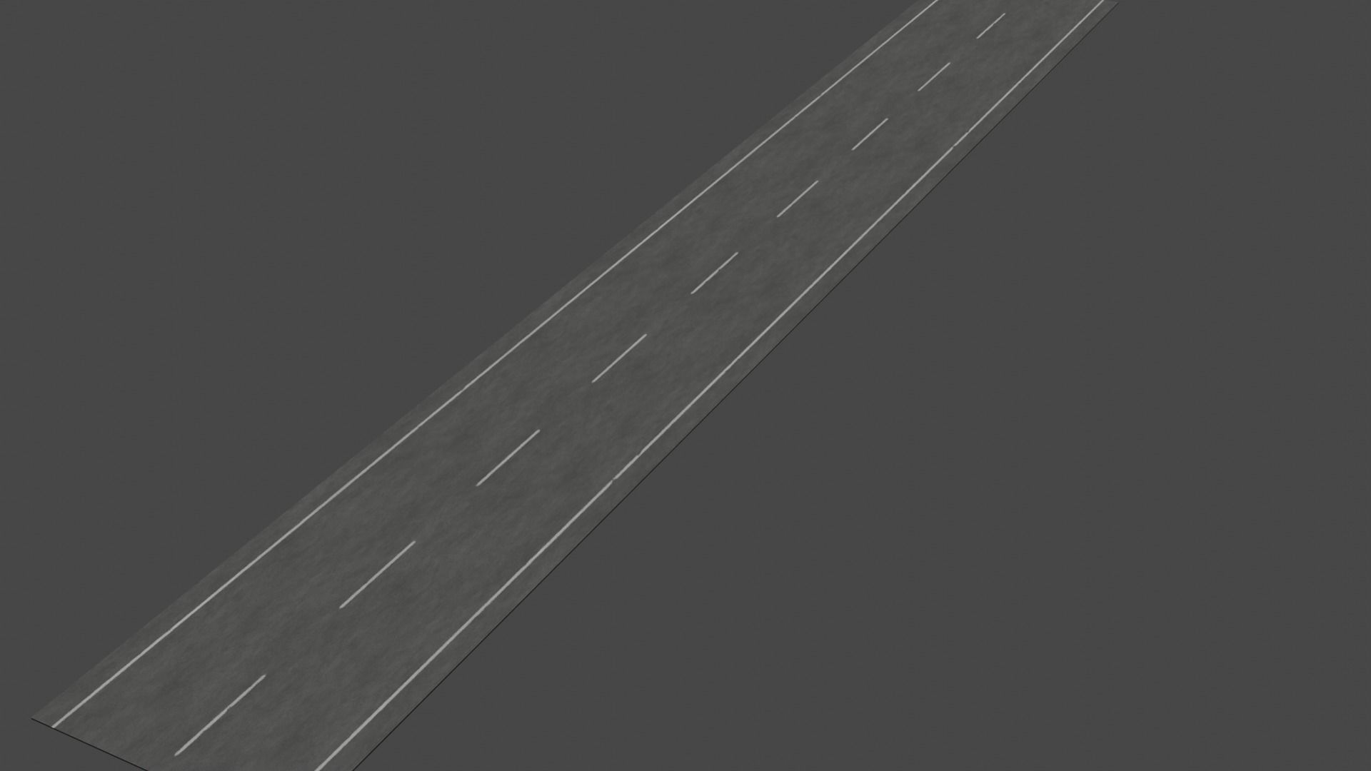 strada road 3D model | CGTrader