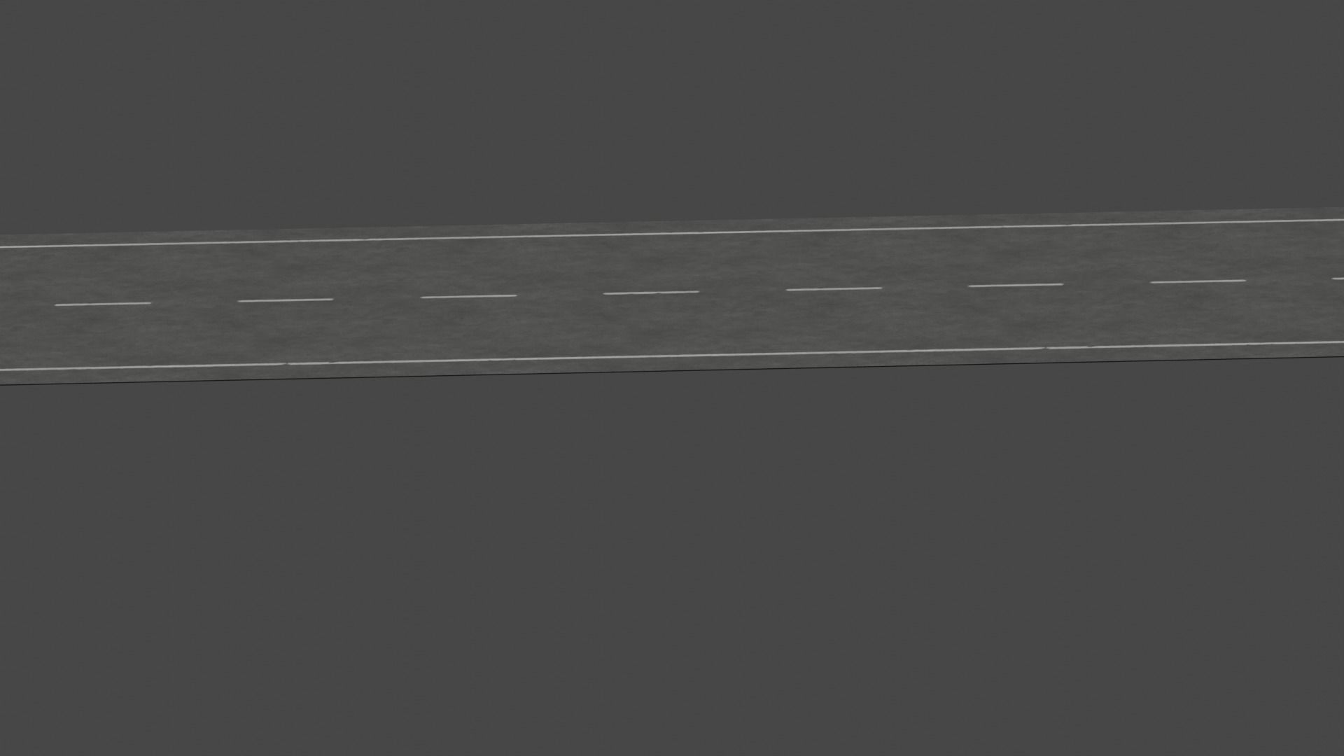strada road 3D model | CGTrader