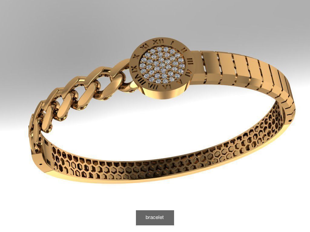 Bracelets 3D Model Collection | CGTrader