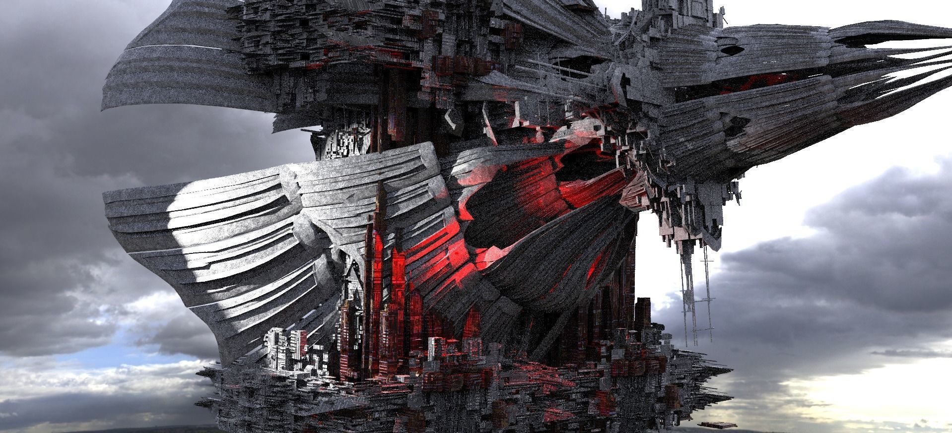 3D model Galactic Senate Ship VR / AR / low-poly | CGTrader