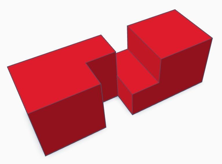 Interlocking 3 piece puzzle - 3D Print Model 3D model 3D printable ...