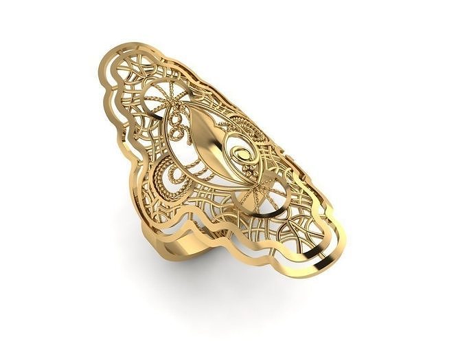 Rings 3D model 3D printable | CGTrader