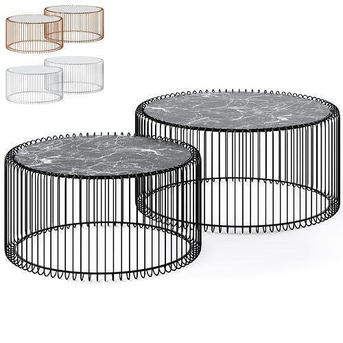 Coffee table Wire by Kare Design 3D model | CGTrader