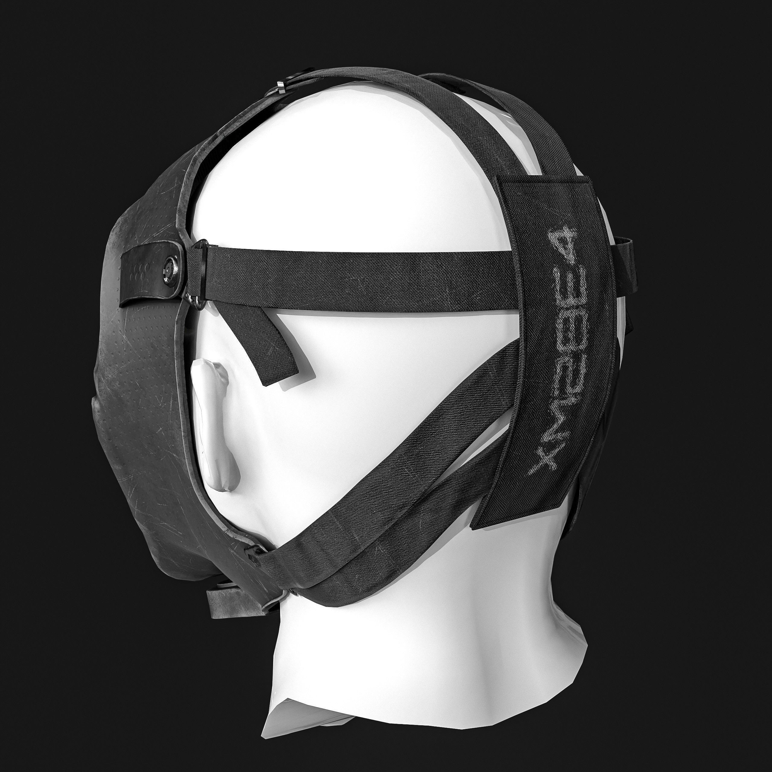 3D model XM28 Gas Mask VR / AR / low-poly | CGTrader