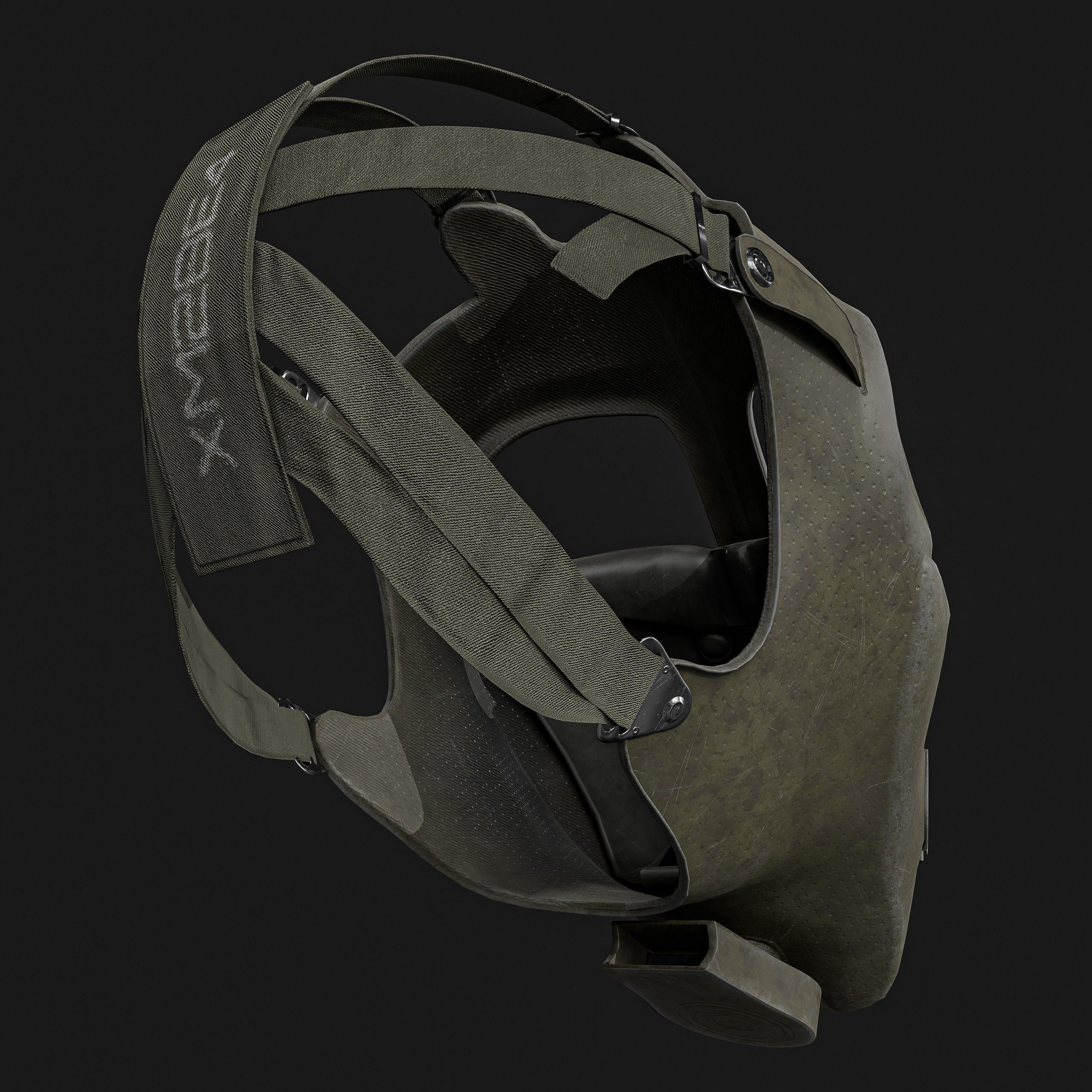 3D model XM28 Gas Mask VR / AR / low-poly | CGTrader