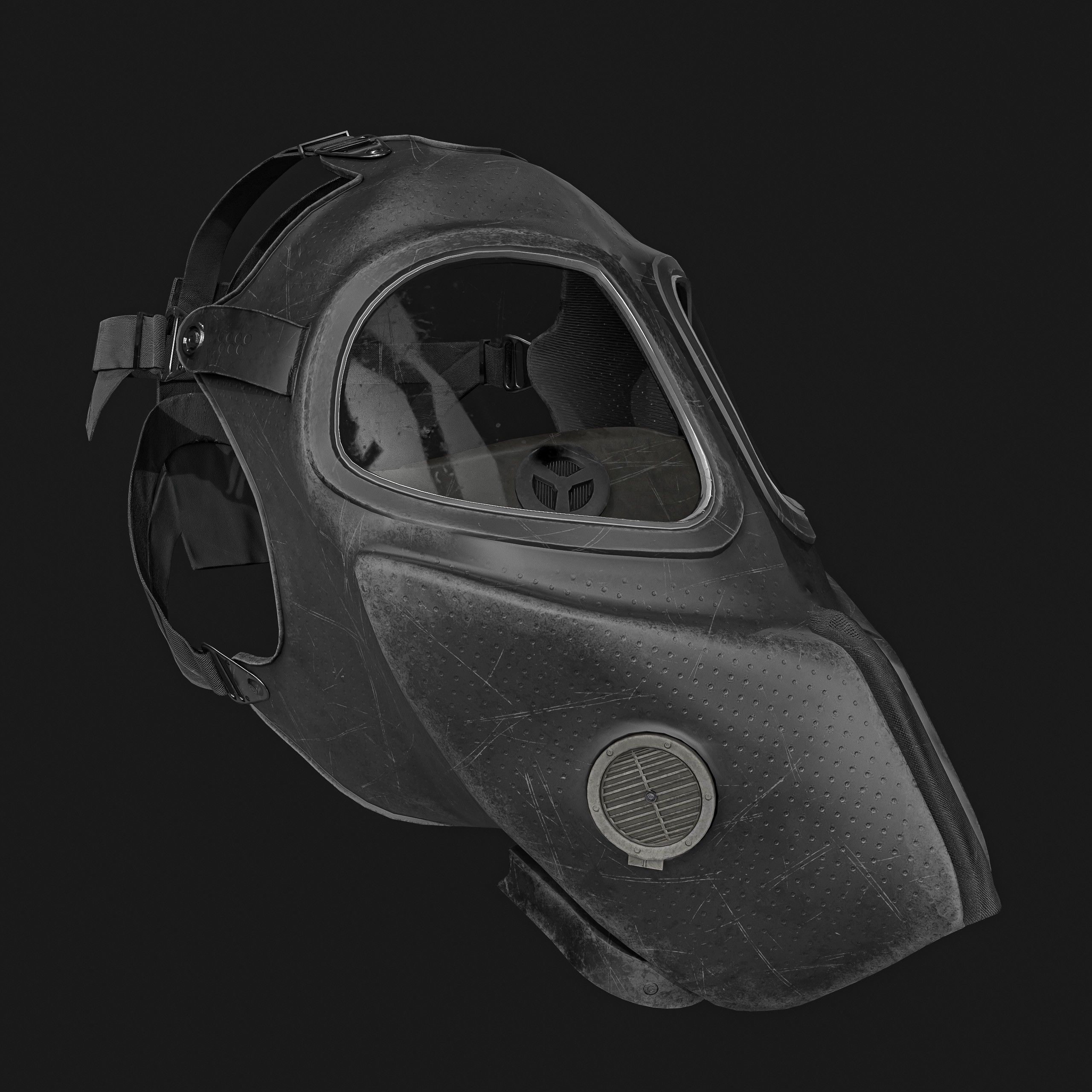 3D model XM28 Gas Mask VR / AR / low-poly | CGTrader