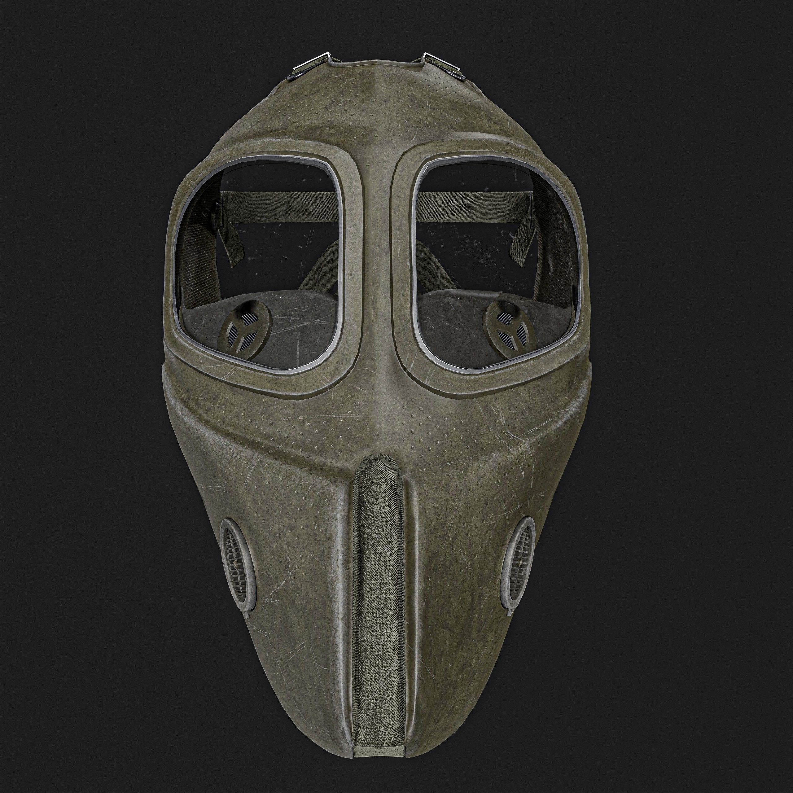 3D model XM28 Gas Mask VR / AR / low-poly | CGTrader