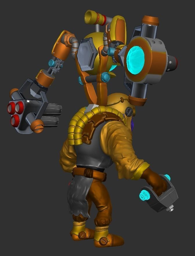 Tinker Dota 2 3D model 3D printable | CGTrader