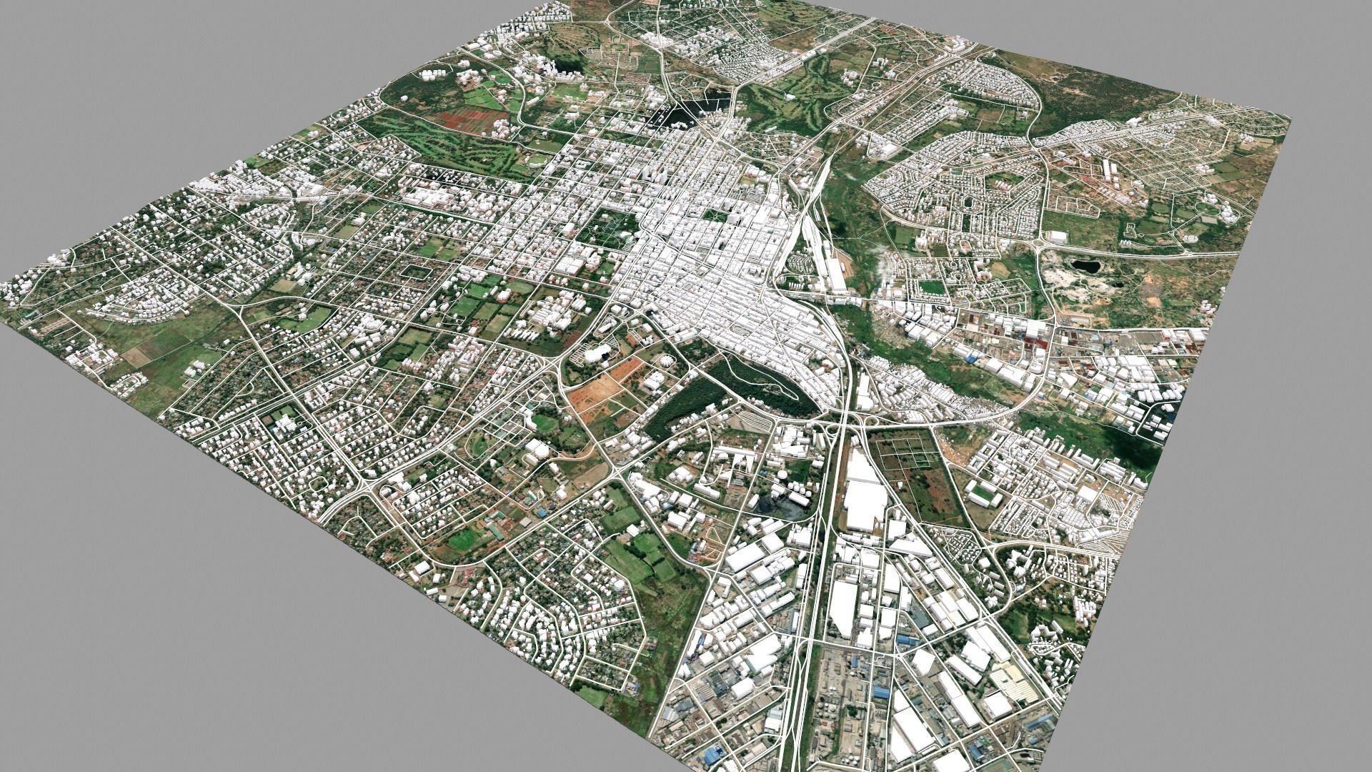 Cityscape Harare Zimbabwe 3D model | CGTrader