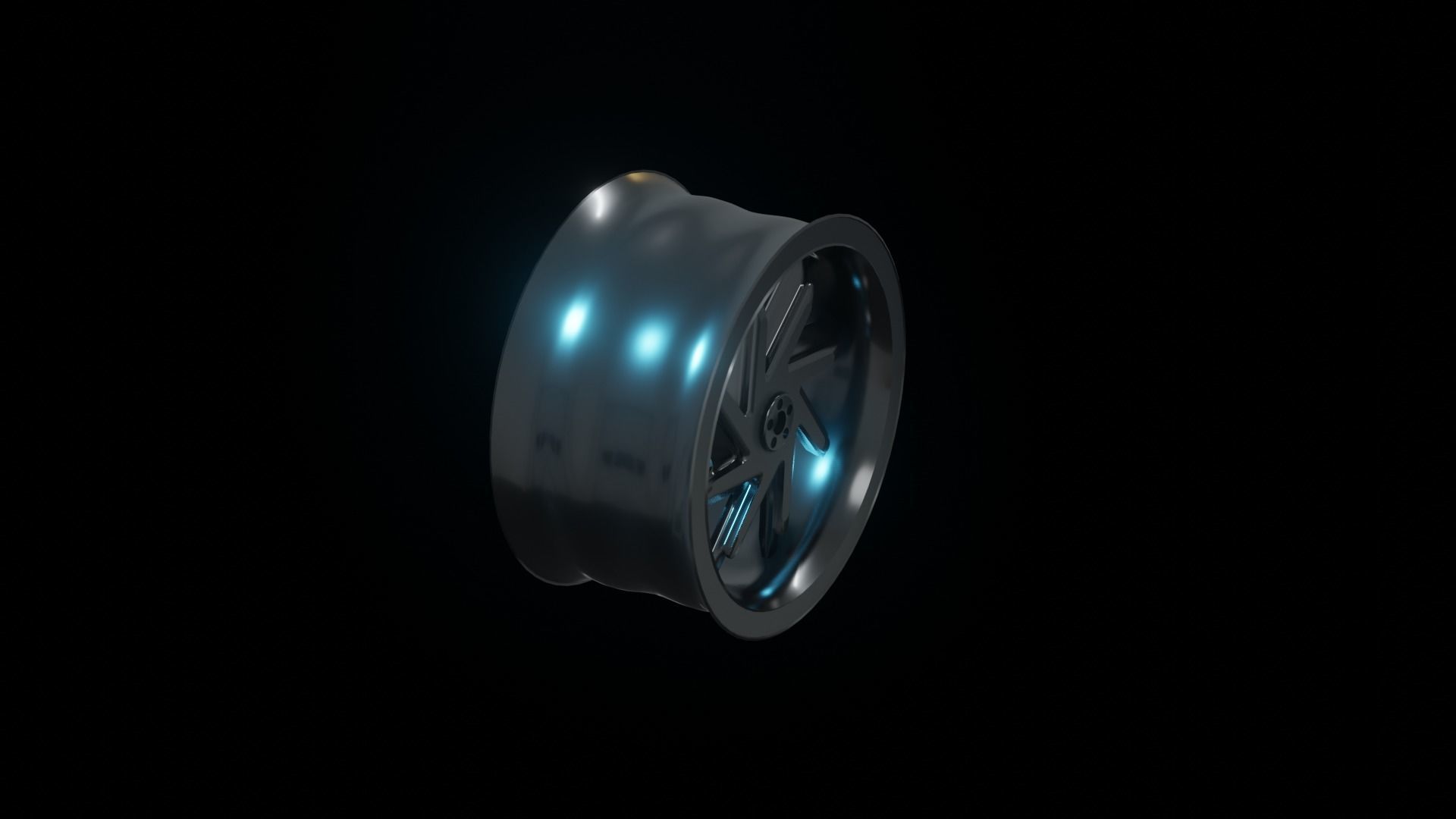 Wheel rim concept 3D model | CGTrader