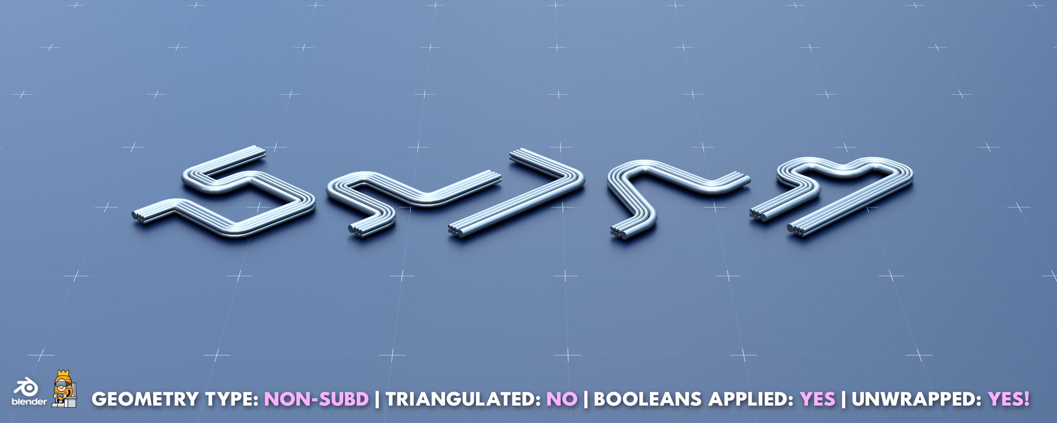 Simple Greeble Cable Kitbash free 3D model | CGTrader