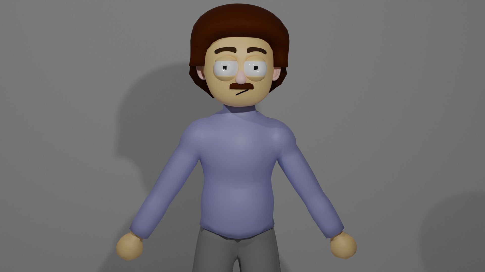 3D model Customizable Cartoon Characters VR / AR / low-poly | CGTrader