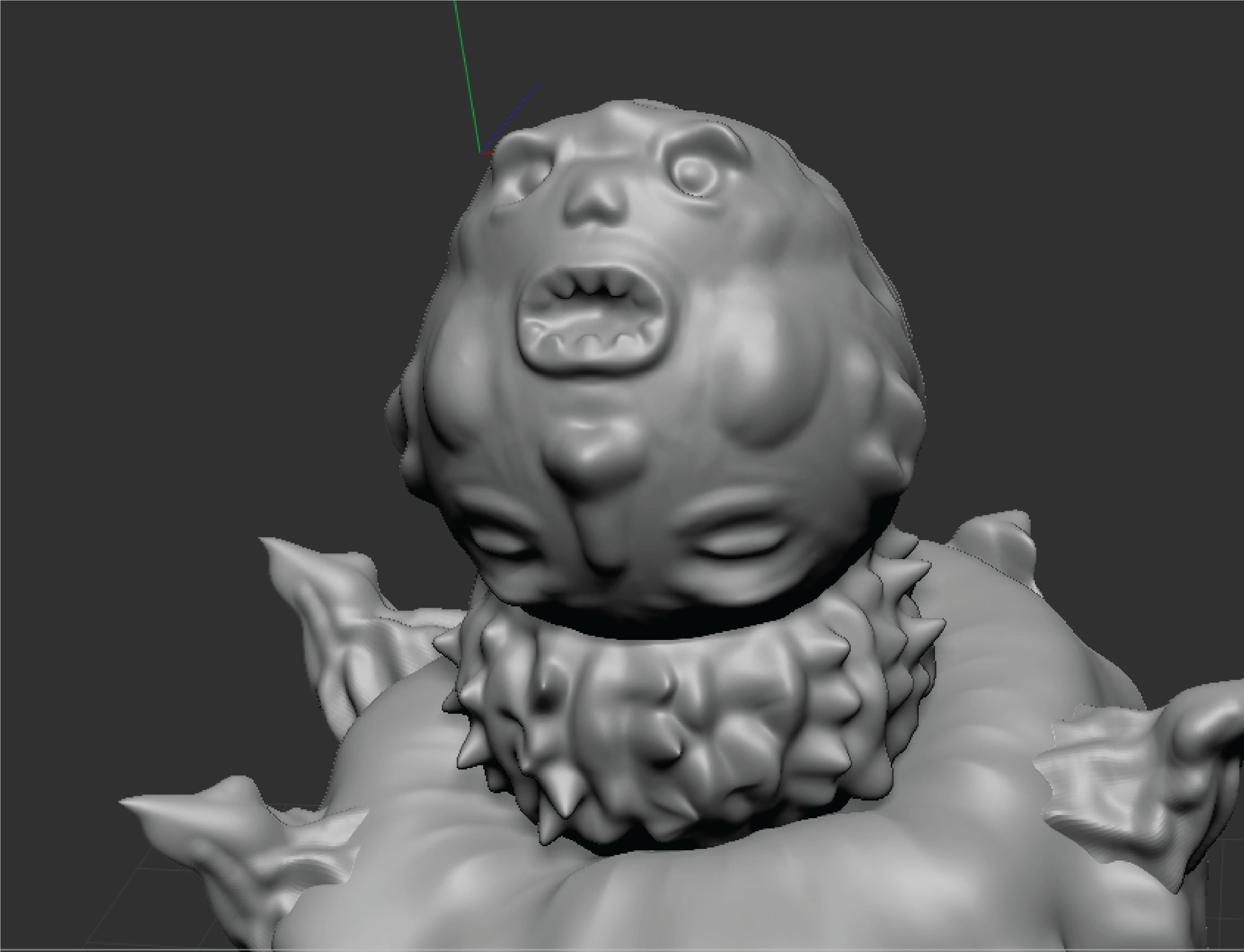 Totem Demon 3D model 3D printable | CGTrader
