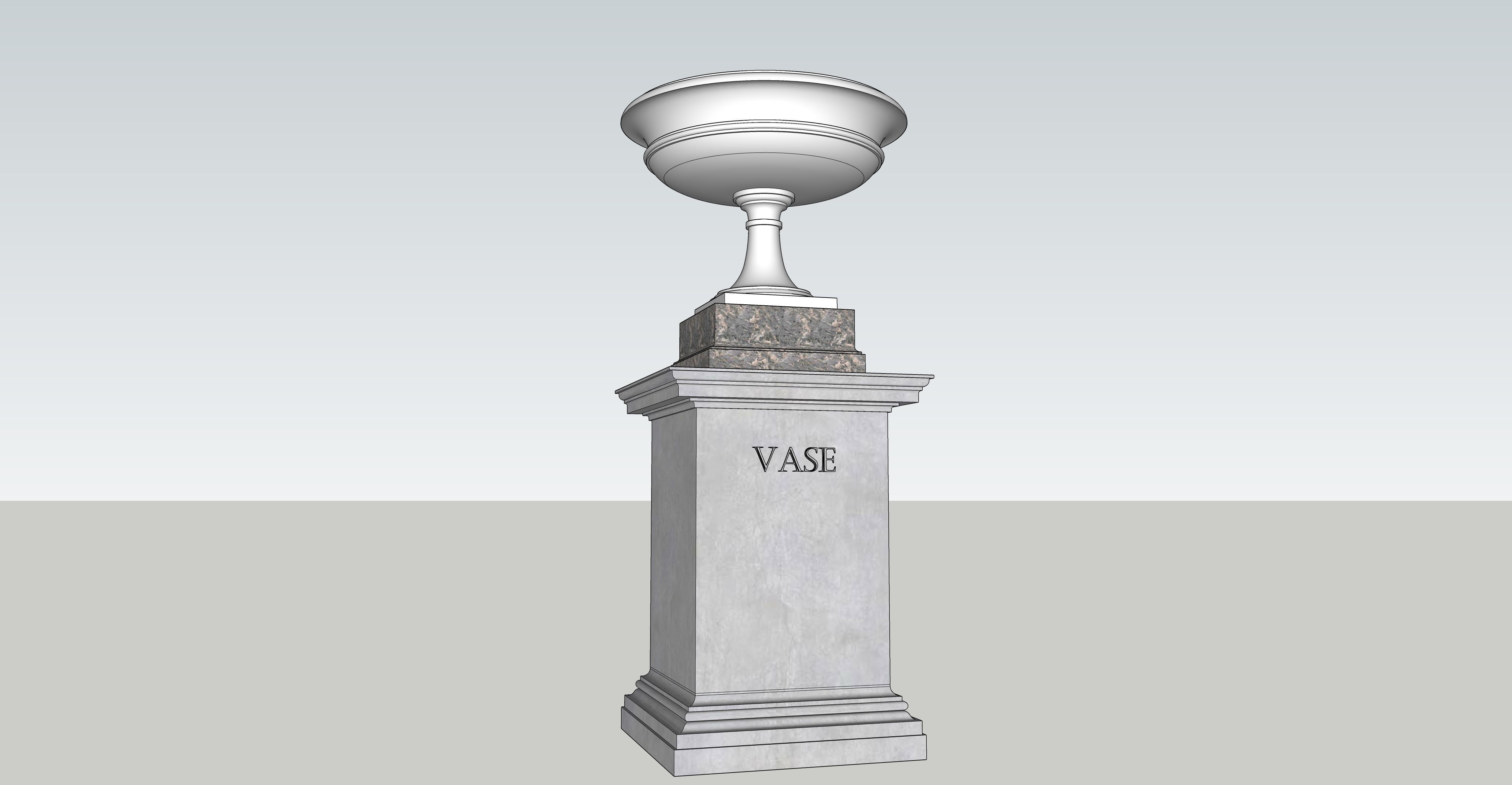Classic vase free 3D model | CGTrader