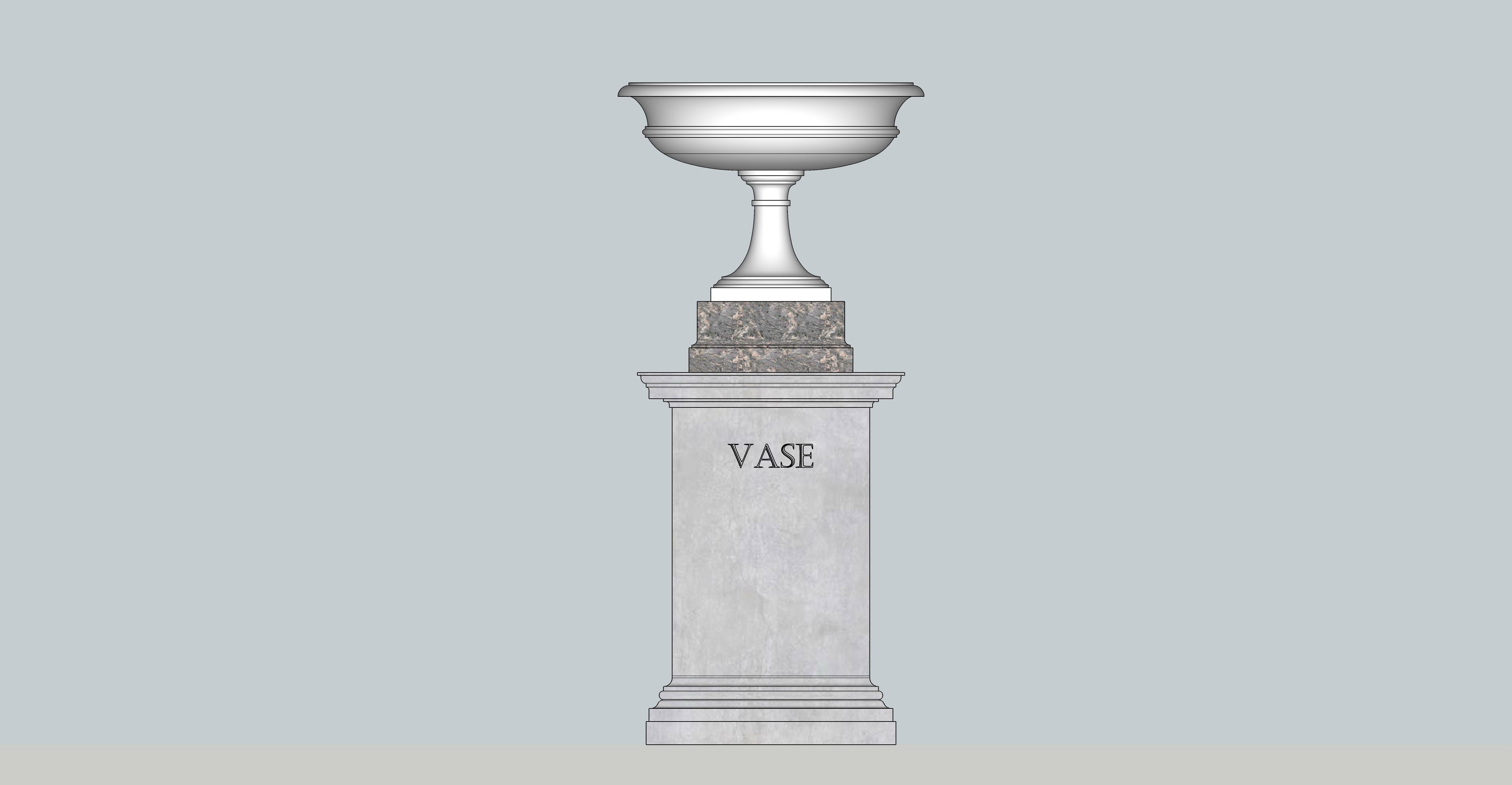 Classic vase free 3D model | CGTrader