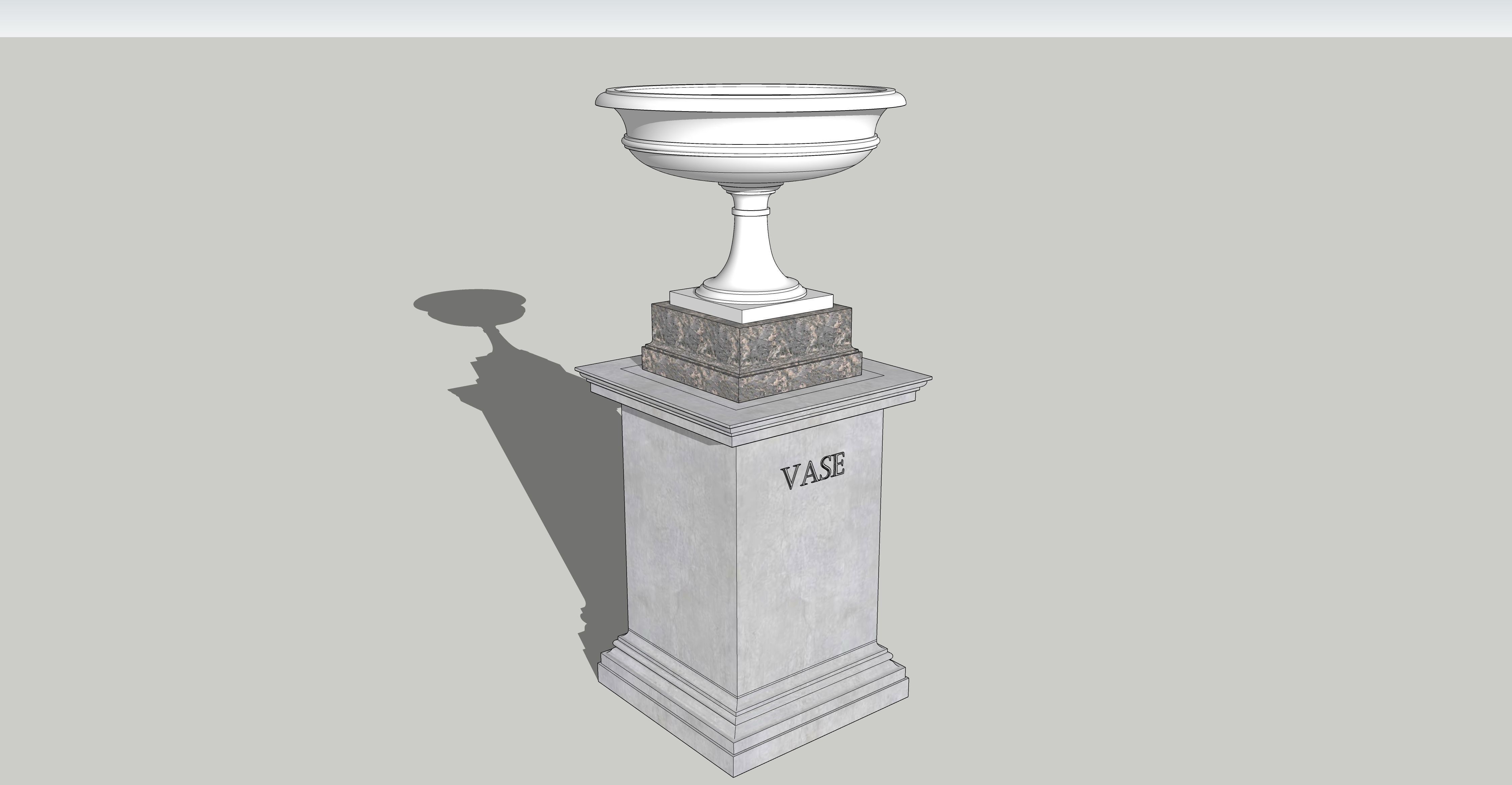 Classic vase free 3D model | CGTrader