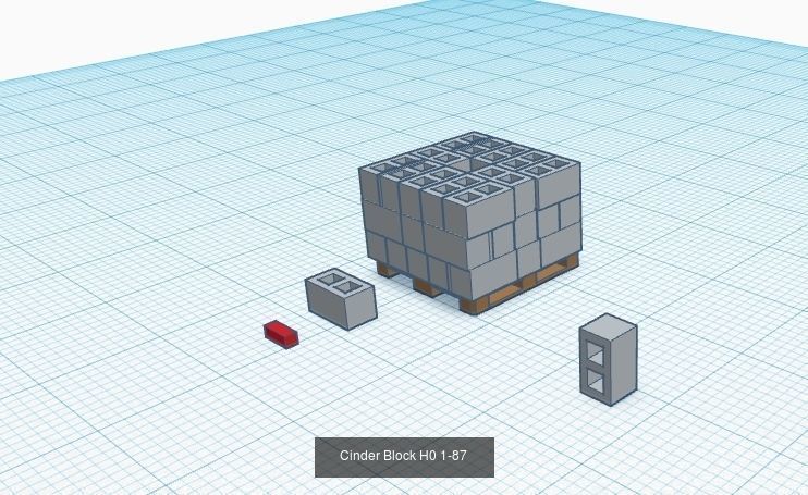 Construction Pack scale H0 1-87 3D Model Collection | CGTrader