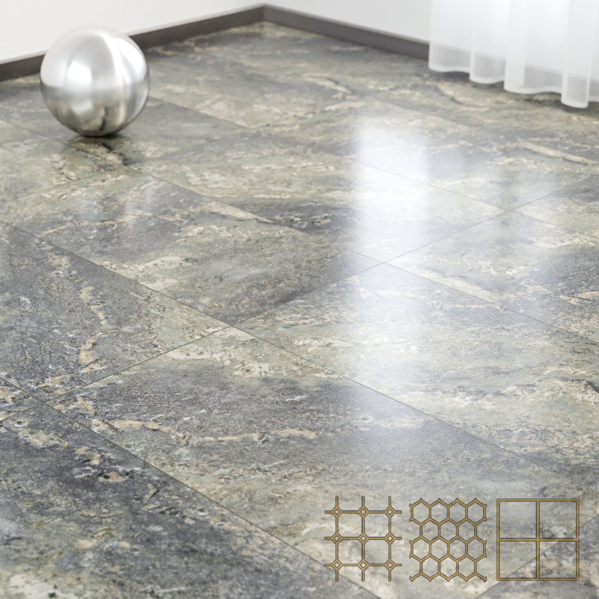 3D model Mrf Floor Stone06 VR / AR / low-poly | CGTrader