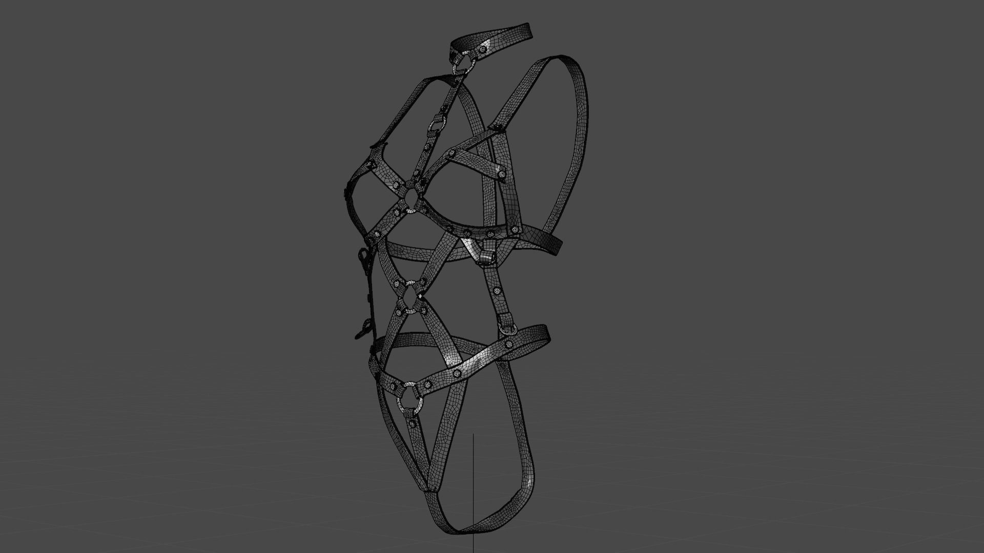 Lingerie Harness 3D model | CGTrader