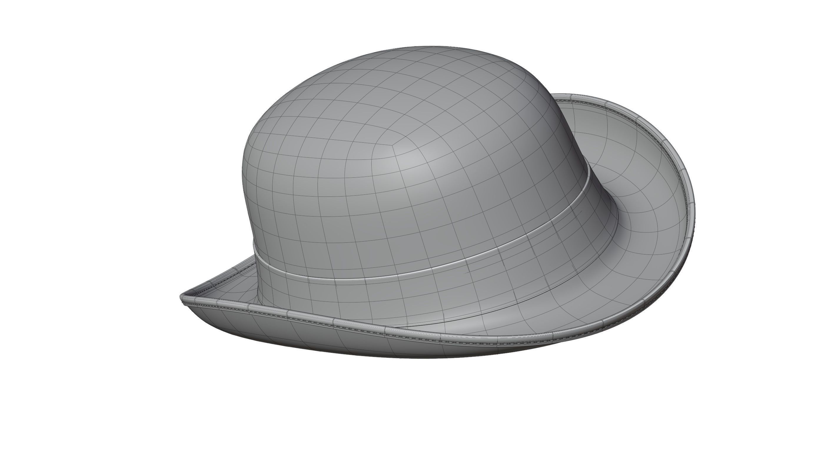 Bowler Hat 3D model | CGTrader