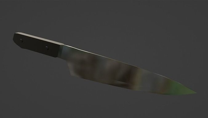 Kitchen knife free 3D model | CGTrader