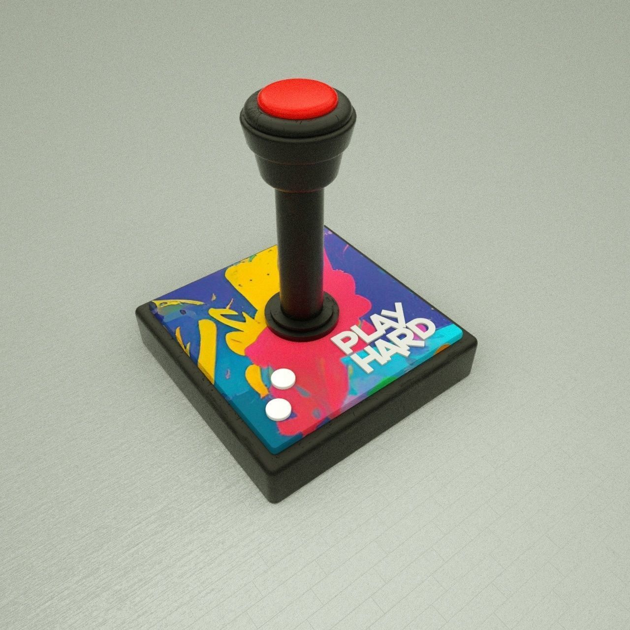Simple Joy Stick 3D model | CGTrader