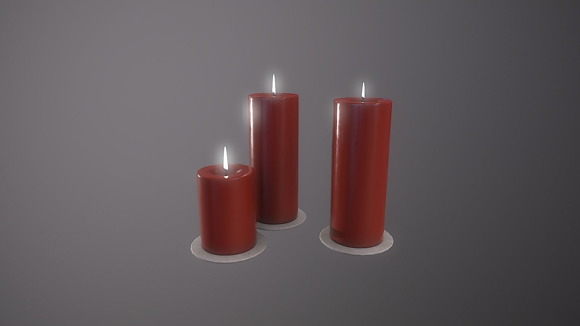 3D model Christmas Scene VR / AR / low-poly | CGTrader