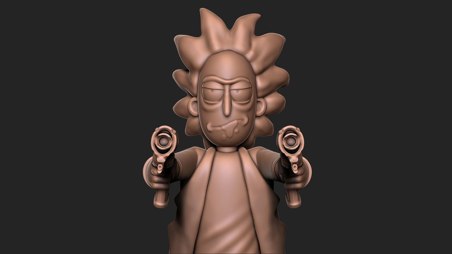 Rick and Morty 3D model 3D printable | CGTrader