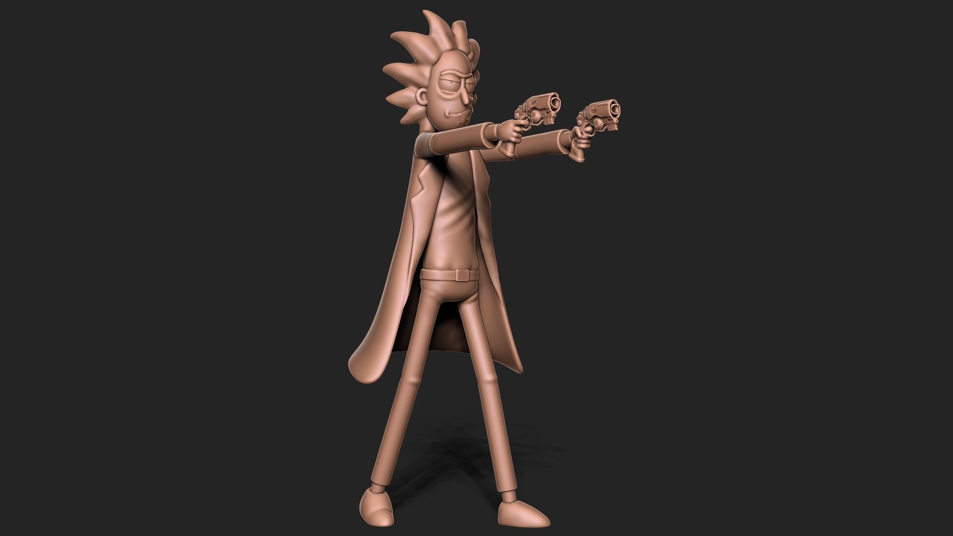 Rick and Morty 3D model 3D printable | CGTrader