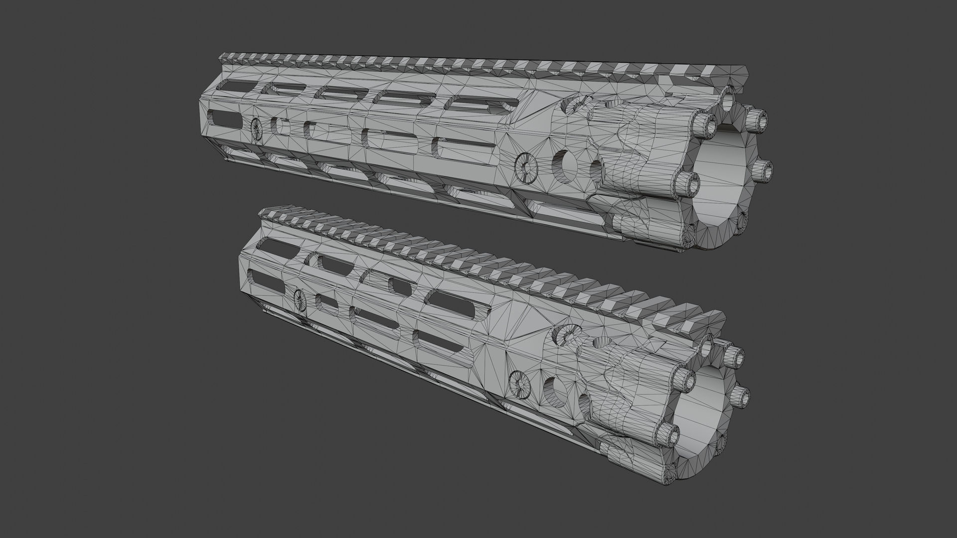 3D model DD RIS III Handguard VR / AR / low-poly | CGTrader