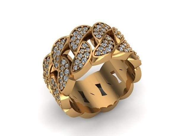 Chain Ring 3D model 3D printable | CGTrader