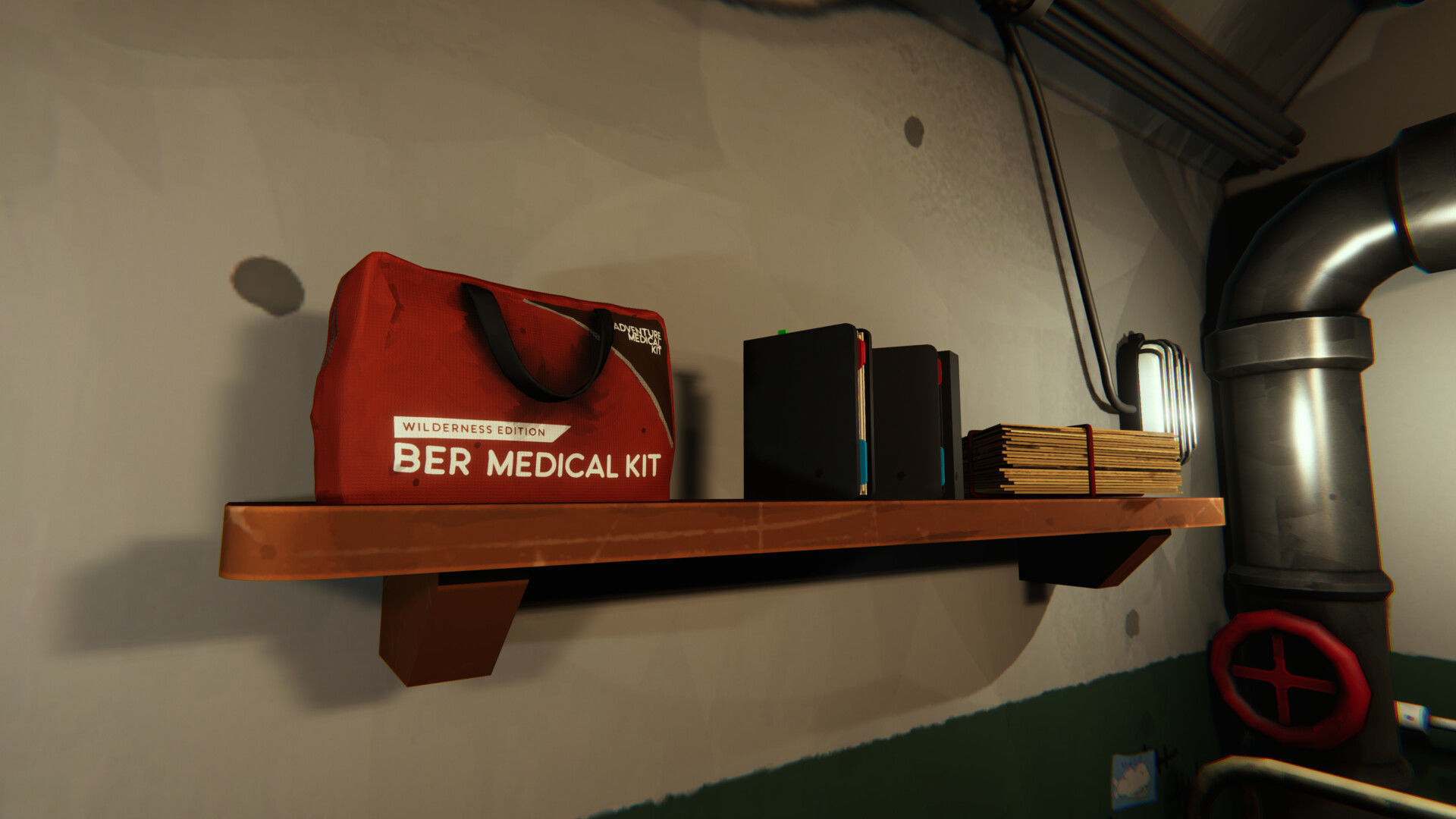 3D model Underground stylized bunker VR / AR / low-poly | CGTrader