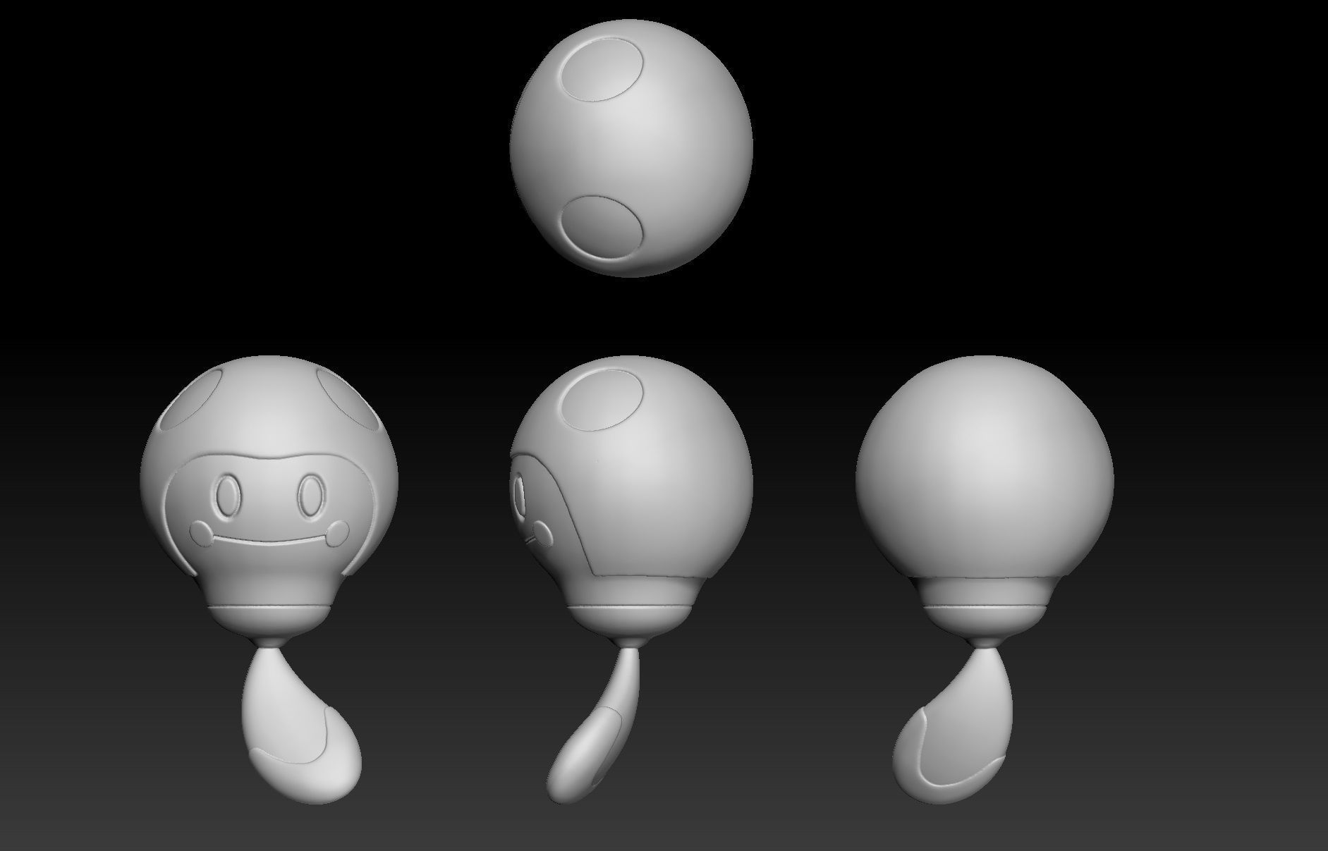 Pokemon Tadbulb Bellibolt 3D model 3D printable | CGTrader