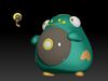 Pokemon Tadbulb Bellibolt 3D model 3D printable | CGTrader