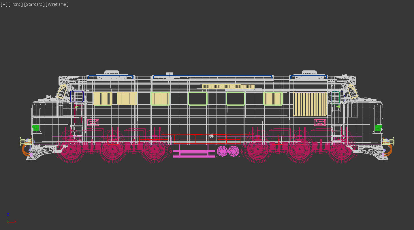 Locomotives pack 3D model | CGTrader