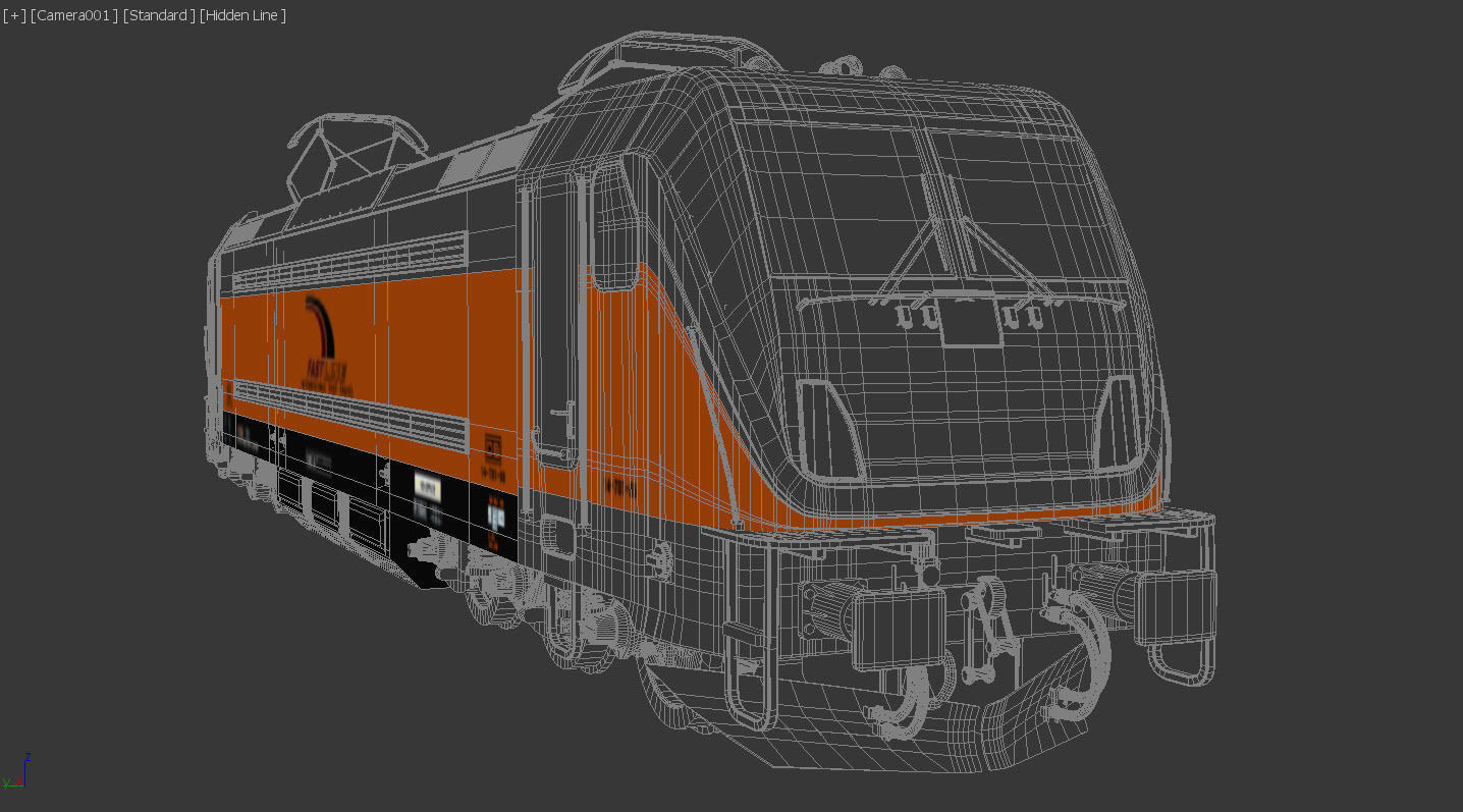 Locomotives pack 3D model | CGTrader