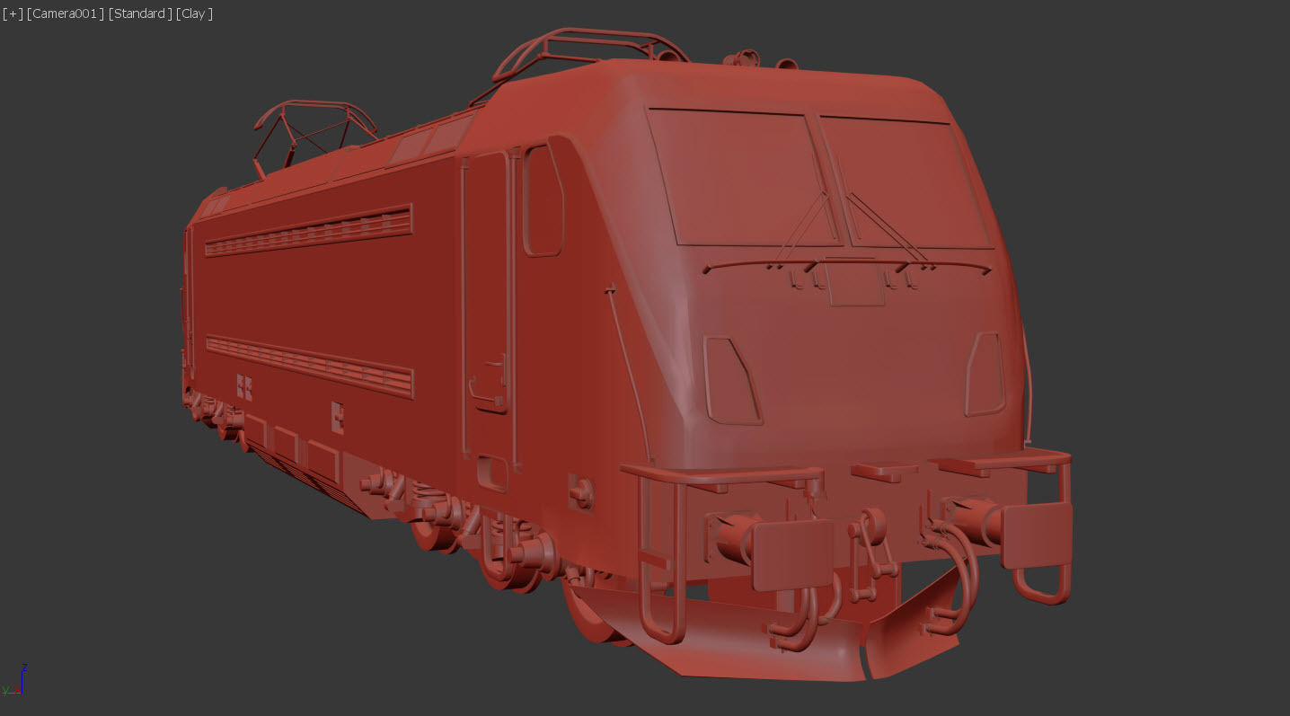 Locomotives pack 3D model | CGTrader