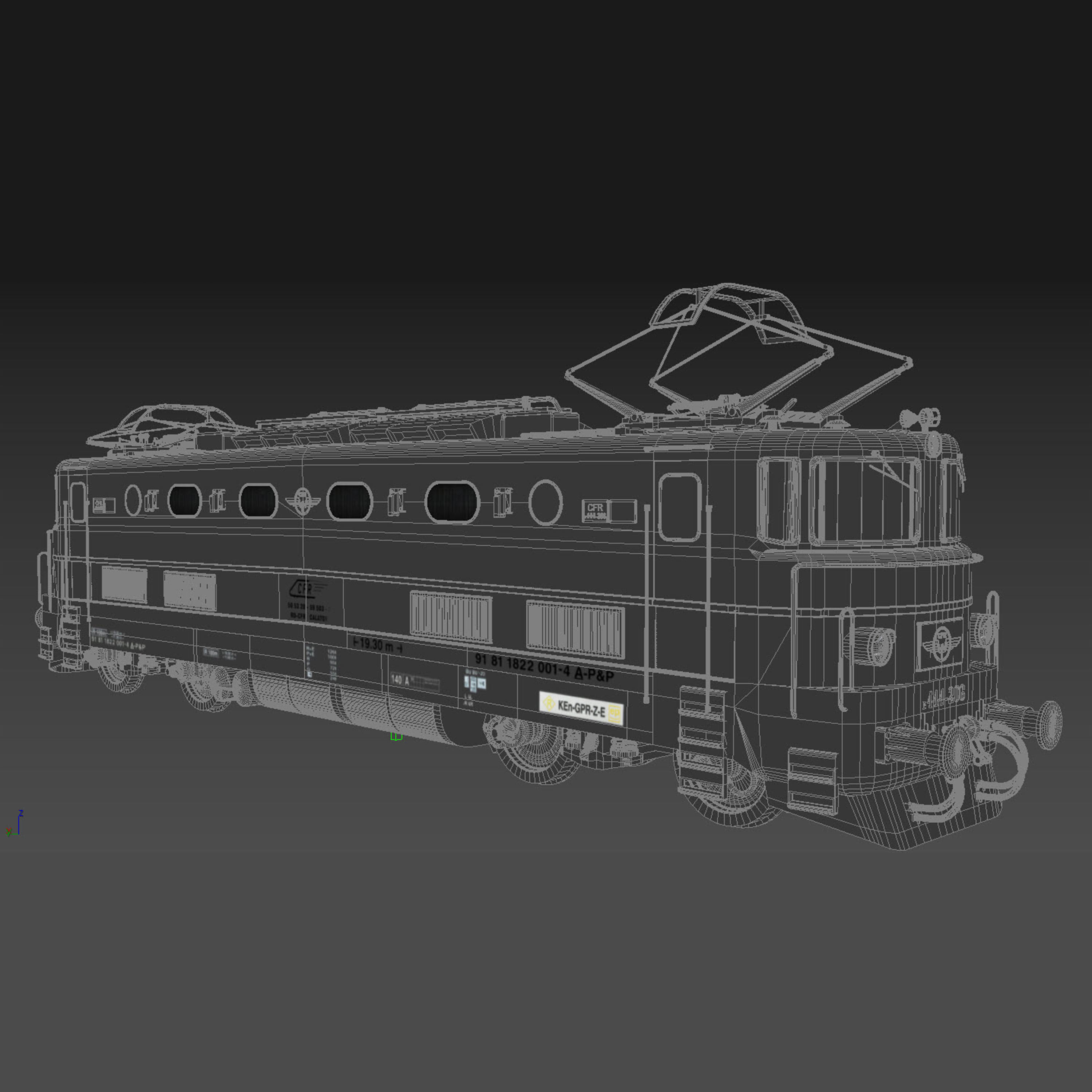 Locomotives pack 3D model | CGTrader