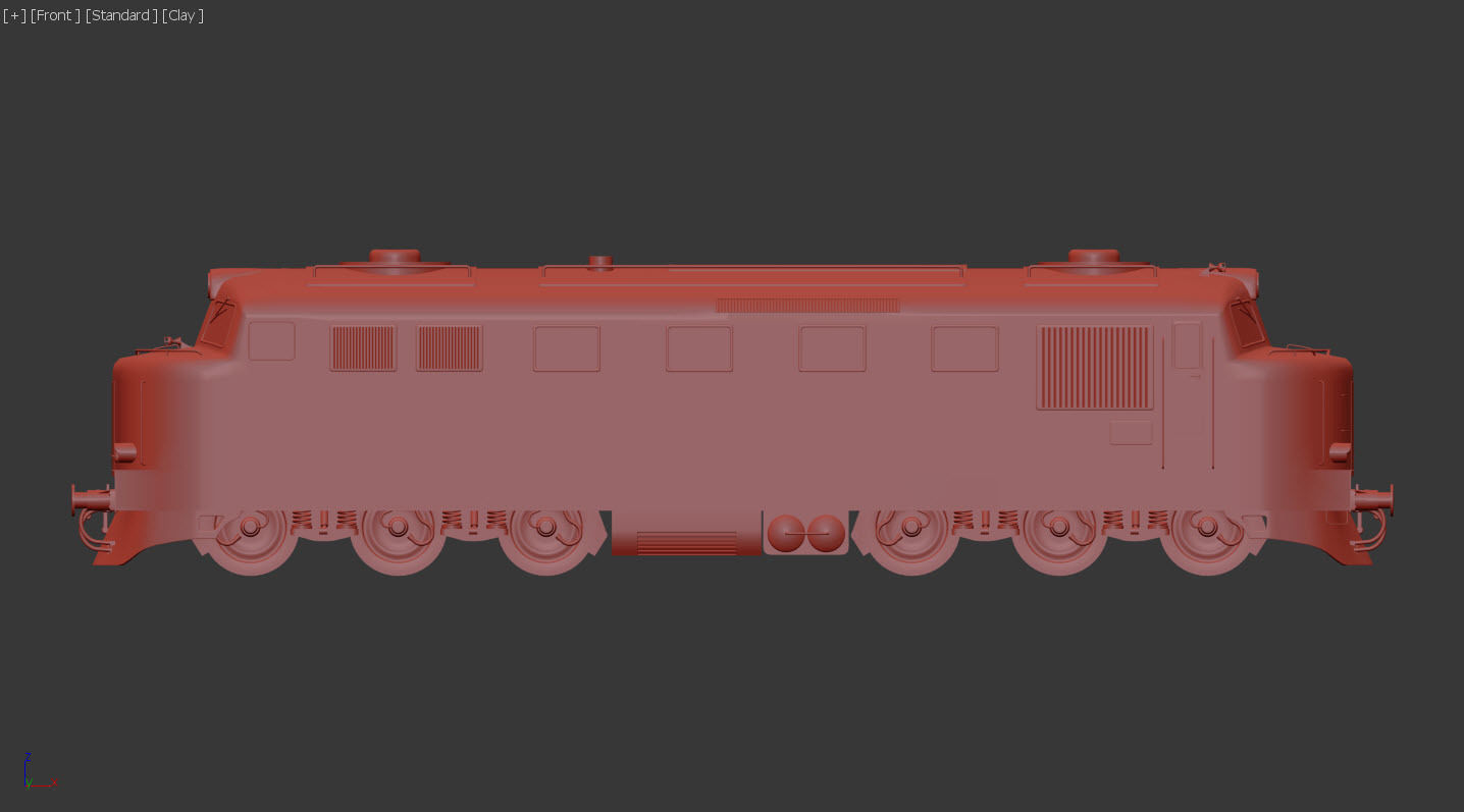 Locomotives pack 3D model | CGTrader