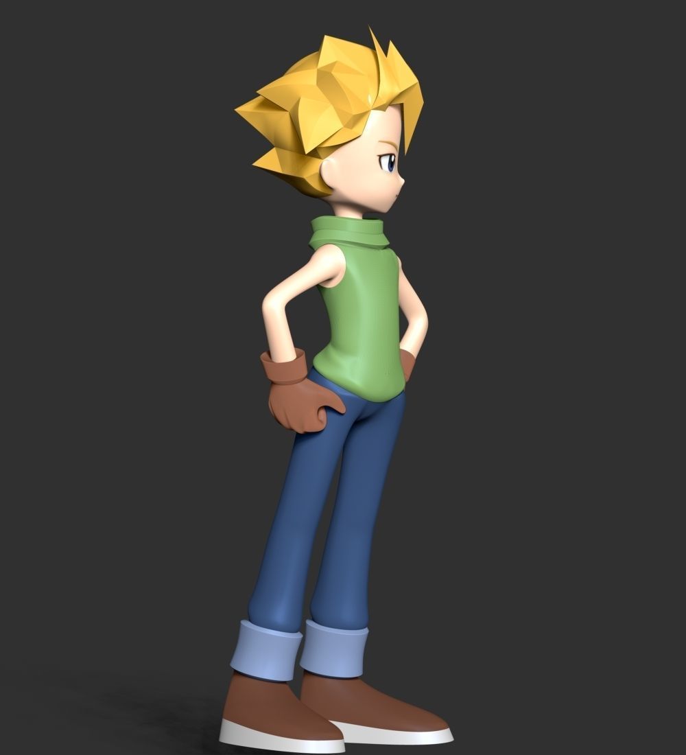 Matt Ishida - Digimon Adventure 3D model 3D printable | CGTrader