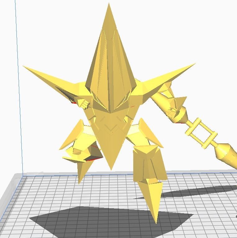 King Kittan Gurren Lagann 3D model 3D printable | CGTrader