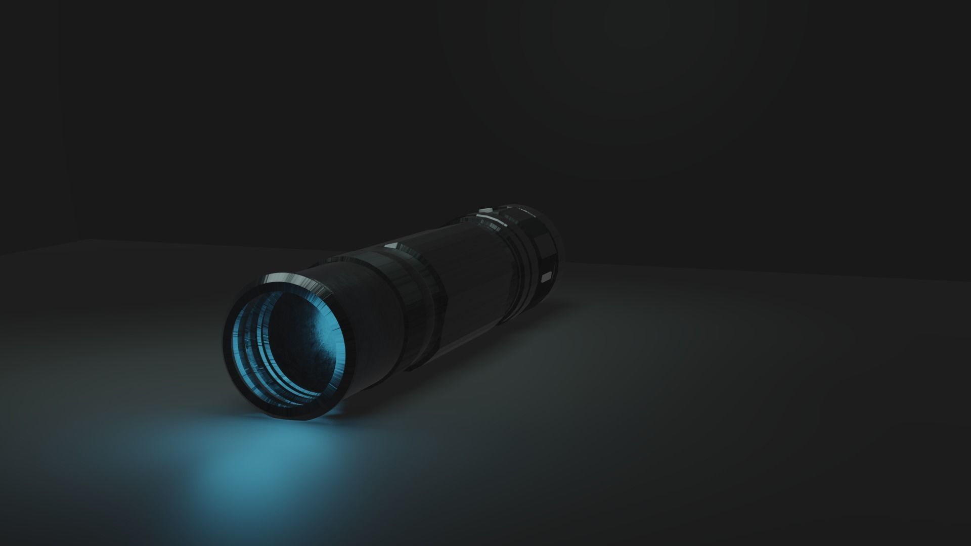 3D Flashlight camera lens 3D model | CGTrader