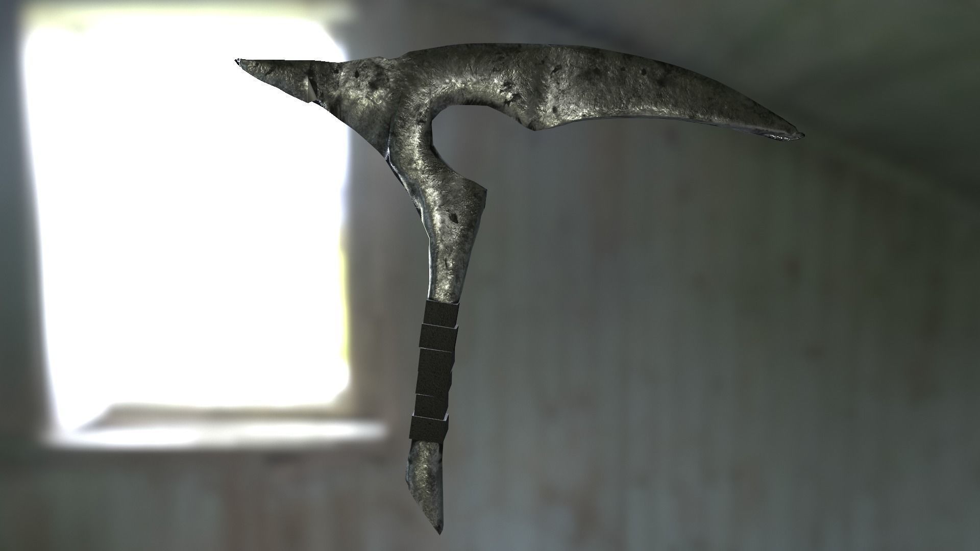 3D model Kama - traditional asian weapon and farming tool VR / AR / low ...